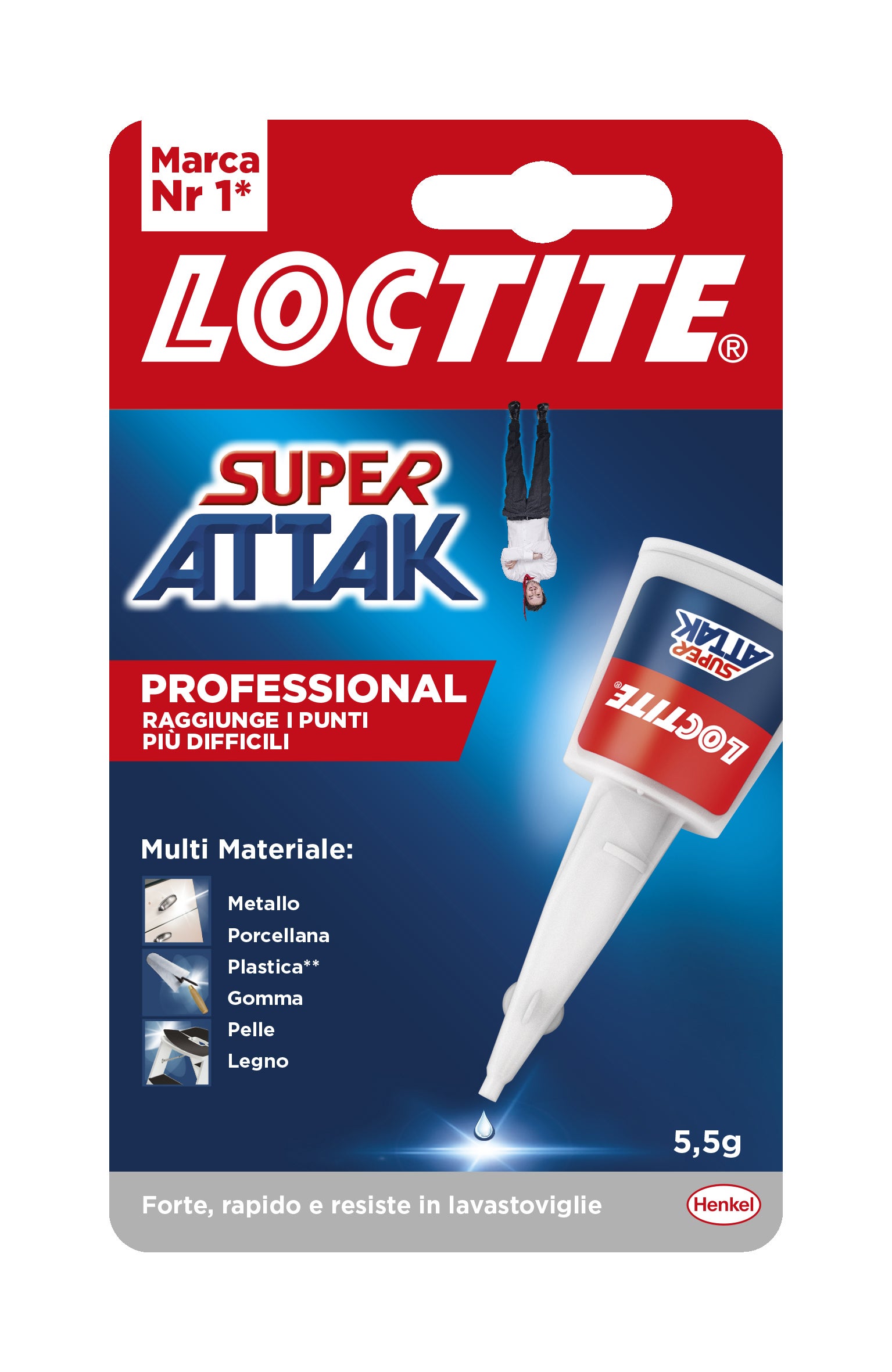 Colle Super Atak Professionnelle 5,5g avec 24+2 Offerts | Leroy Merlin