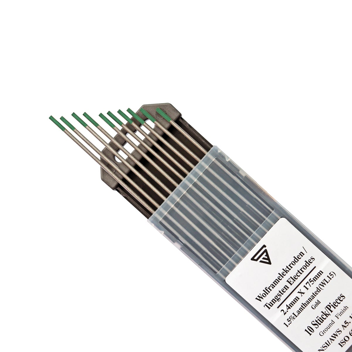 STAHLWERK Électrodes en tungstène / Électrodes de soudage WP Vert 2,4 ...