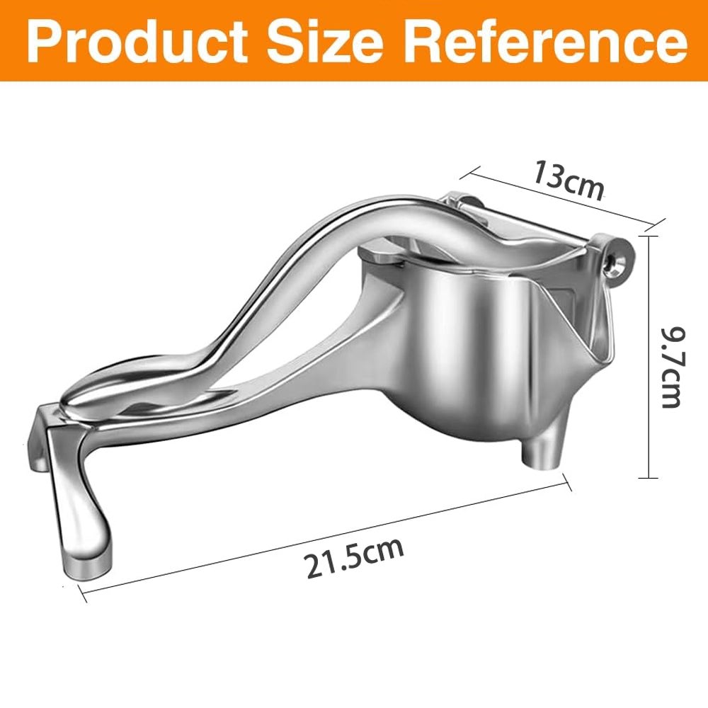 Spremiagrumi Manuale con Asta in Alluminio, Spremiagrumi con Manico ...