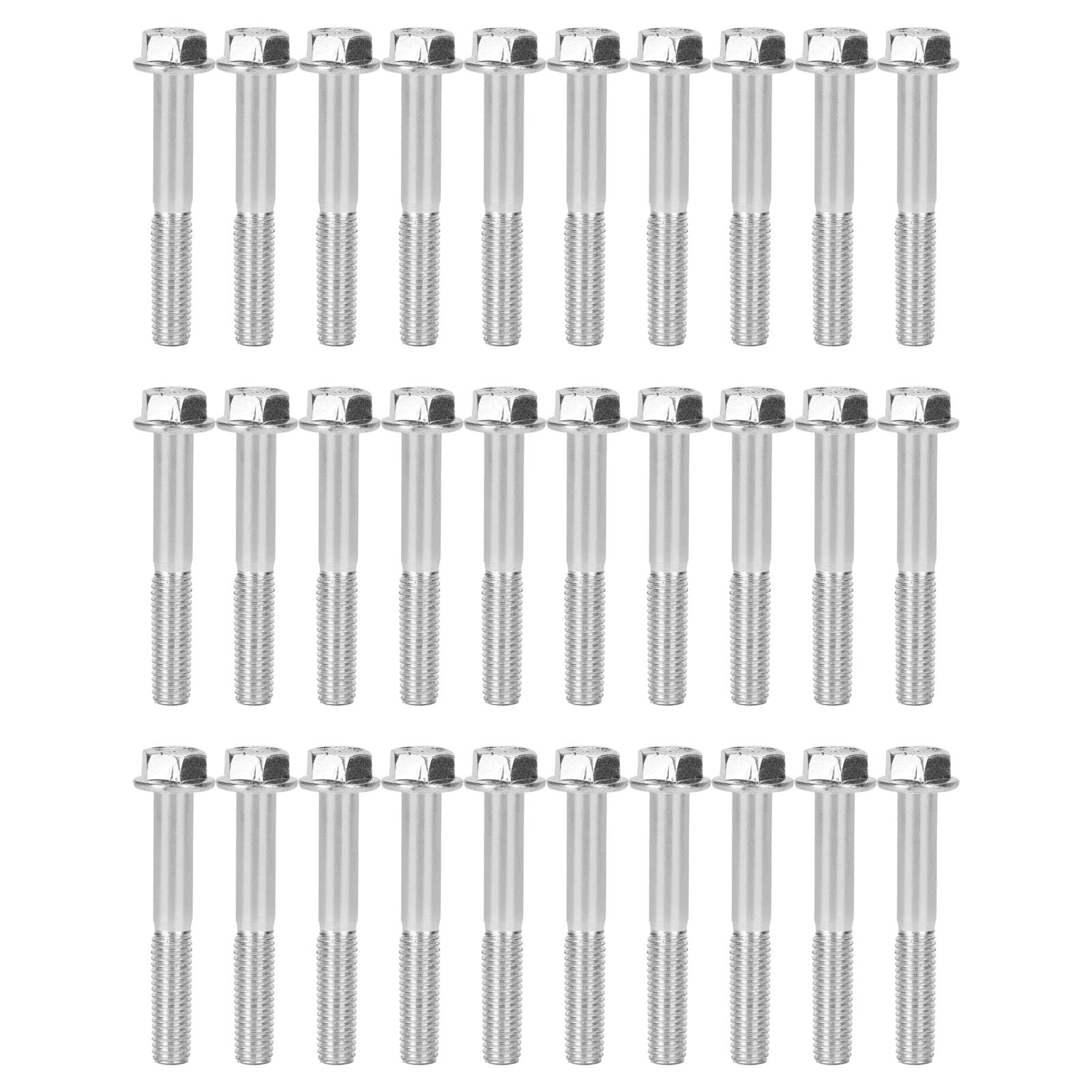 Lot de 30 boulons cylindriques M8x55 pour générateurs à essence 168F ...