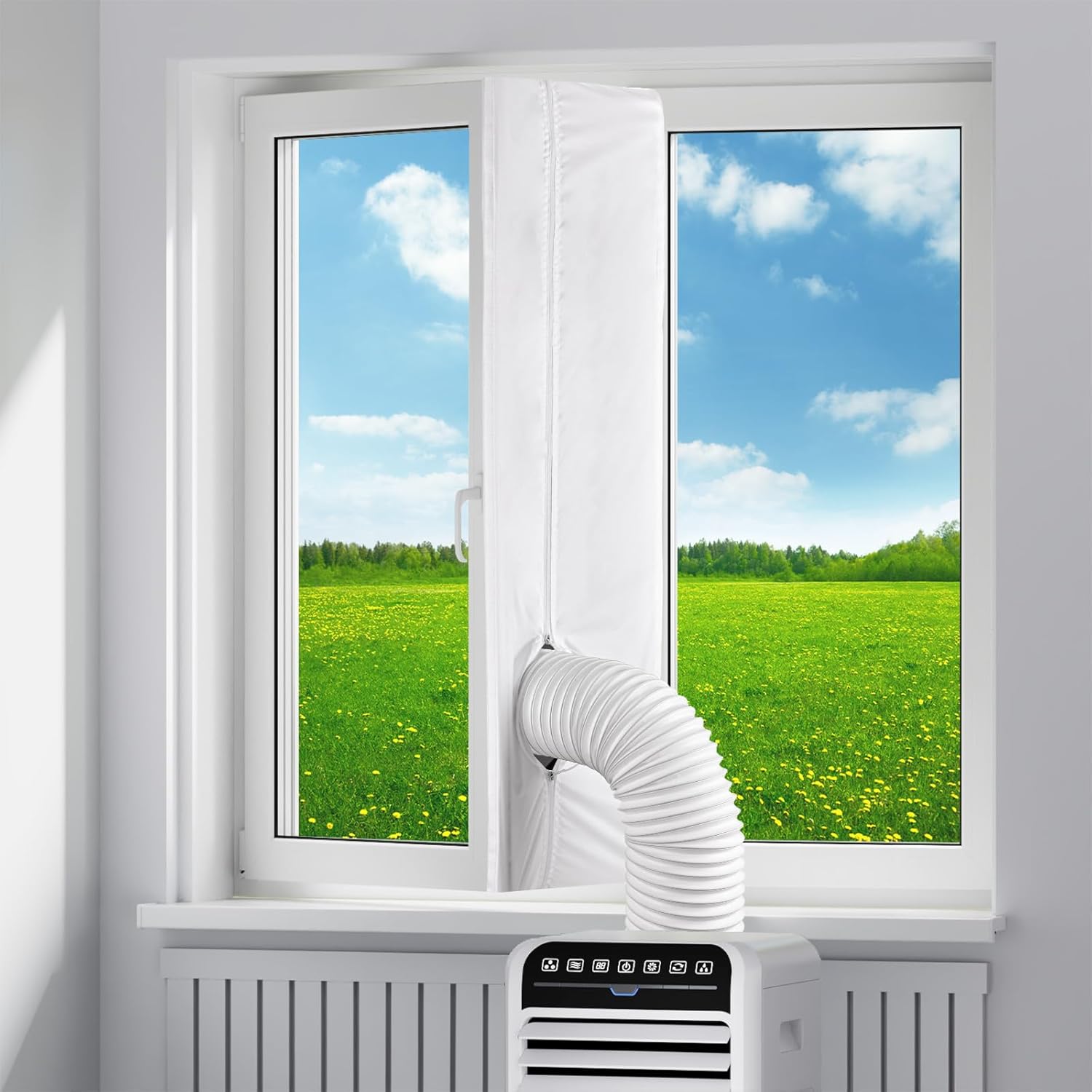 Kit Joint de Fenêtre Climatisation Mobile 300CM, Calfeutrage de Fenêtre ...