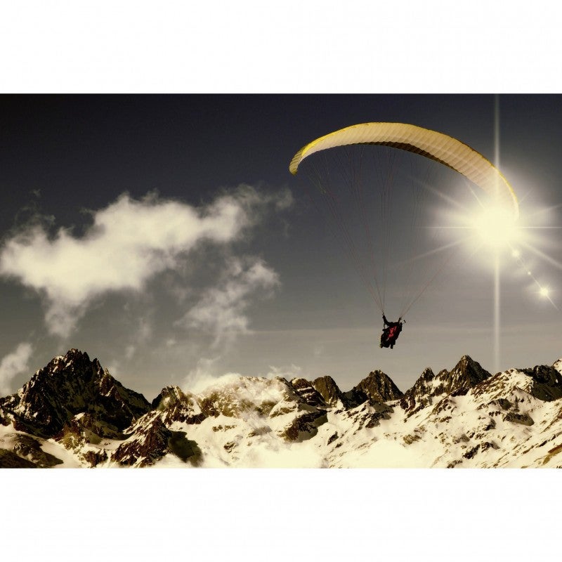 Tableau verre acrylique Parapente 60 x 40 cm - Décoration murale photo ...