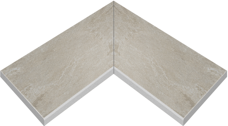 ANDES GOLD – Margelle d’angle entrant 90° en céramique 30mm – aspect ...