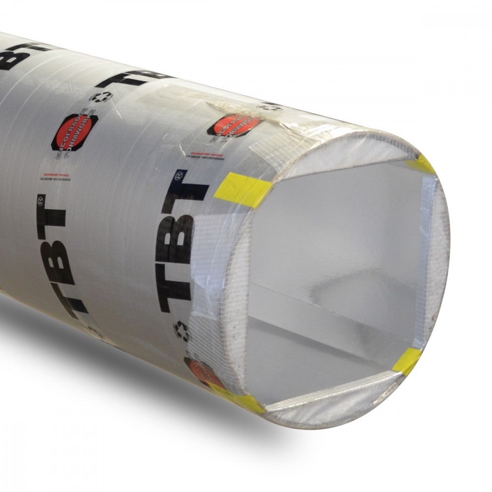 Tube de coffrage carton 30 x 30 cm lisse angles coupés long 3,00 ml ...