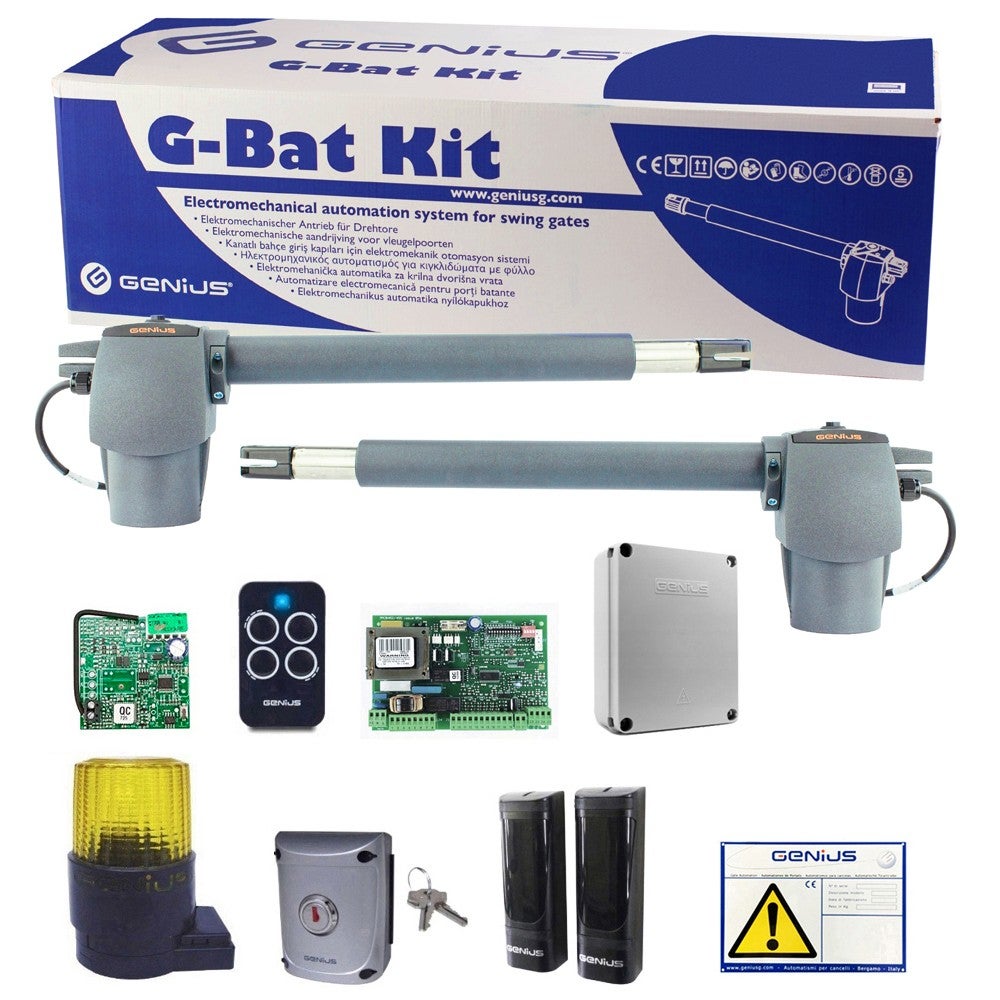 Genius kit automatisme g-bat 300 433 MHz 230v 51701271 | Leroy Merlin