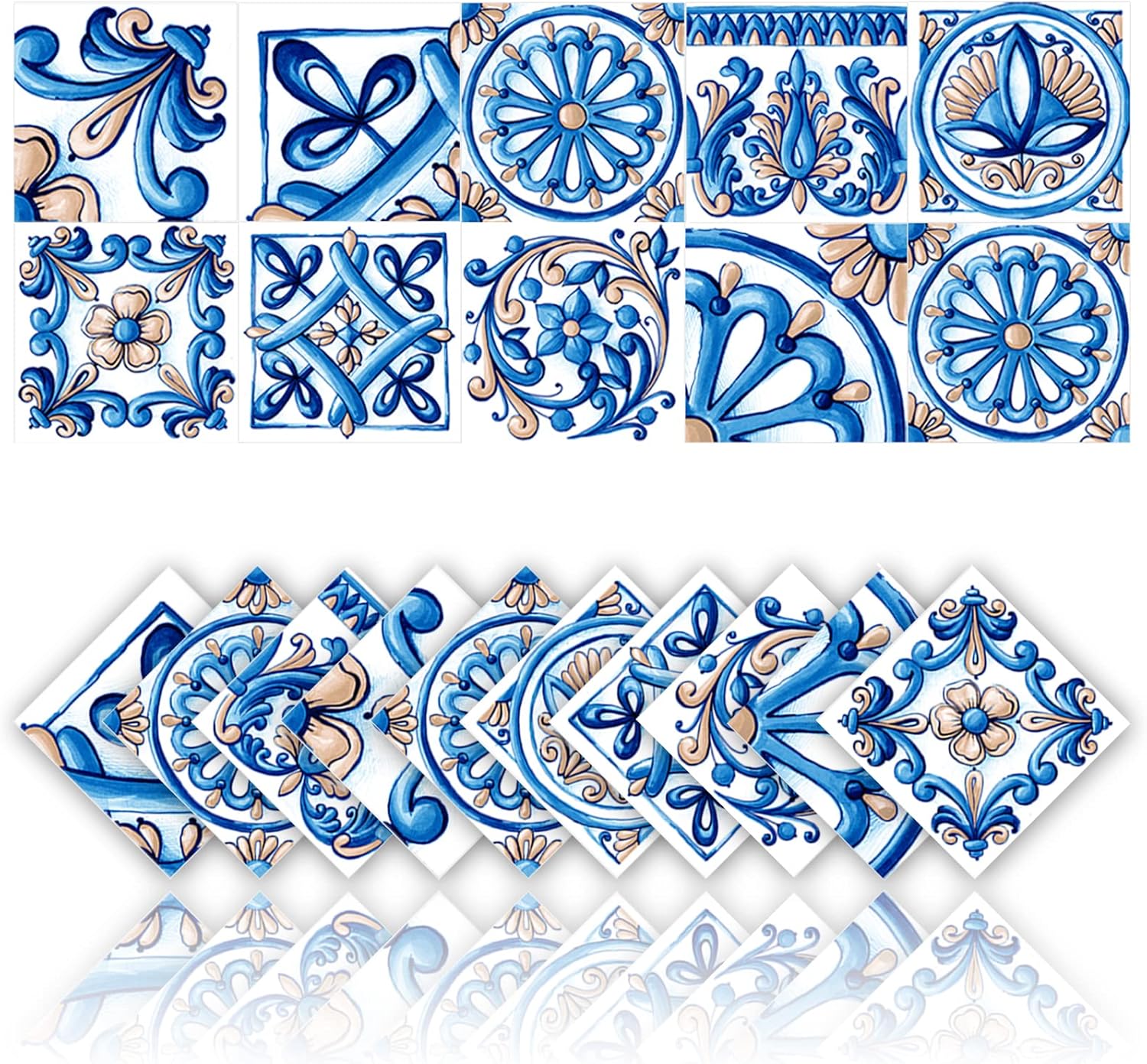 20 pegatinas a azulejos de cocina y baño, impermeables, de PVC, a ...