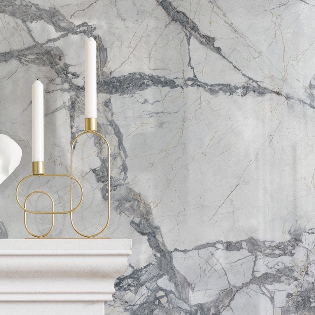 Marbre blanc et gris - Carrelages 120x270 cm 6 mm - EIN 1000 120x270 ...