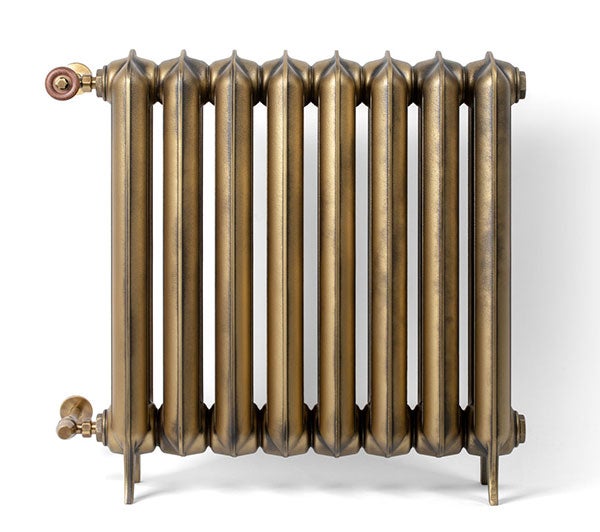 Radiateur fonte doré - 12 éléments - HxL 720x1016mm - 1488 Watts - 1488 ...