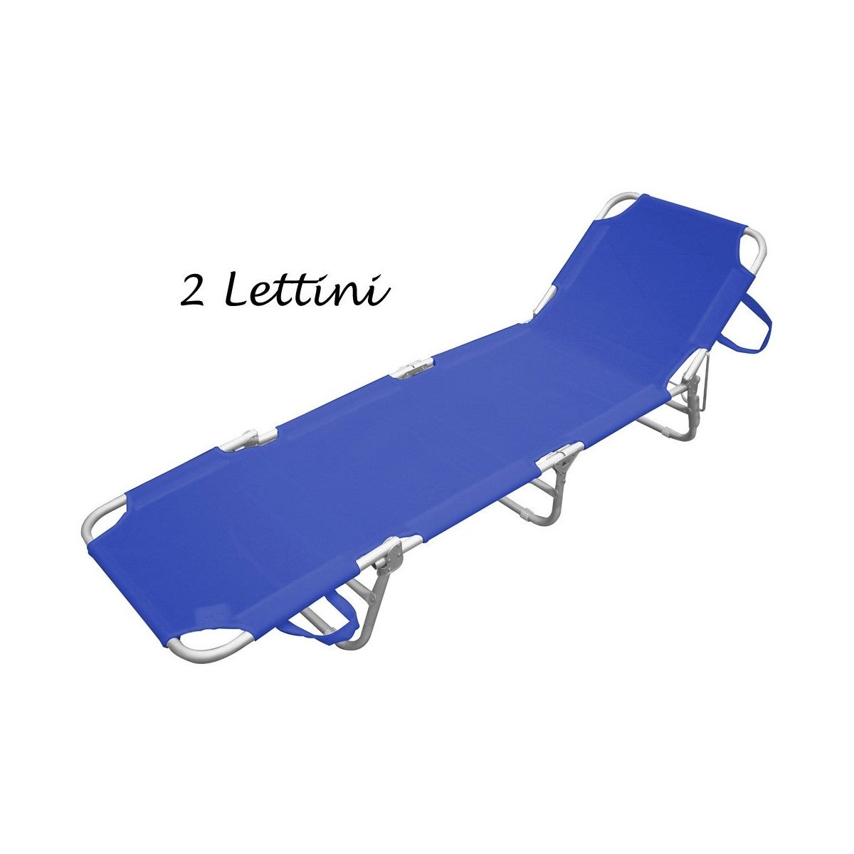 SOFÁ ALUMINIO AZUL PLAYA | Leroy Merlin