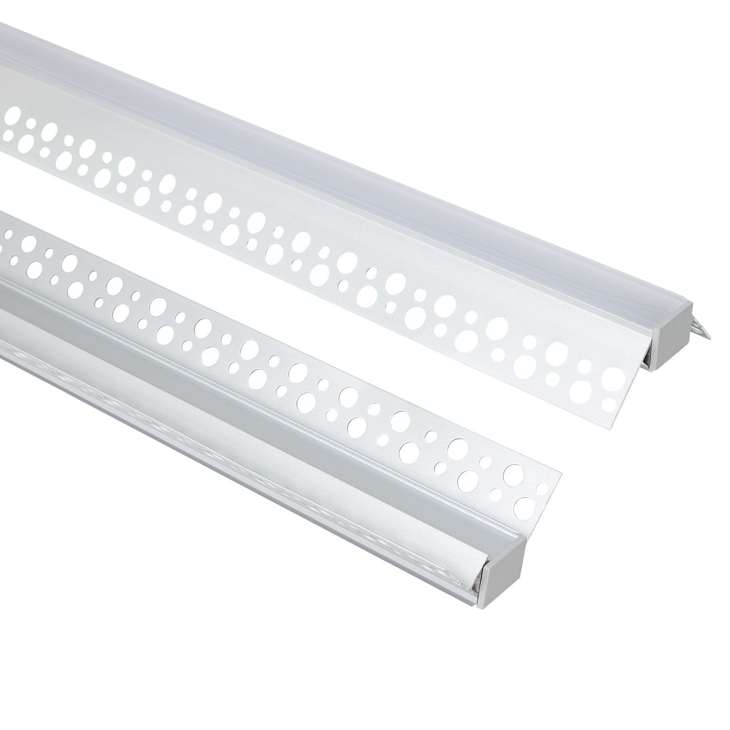 Profilé Aluminium Intégration Plâtre/Placo Angle Arista pour Rubans LED ...