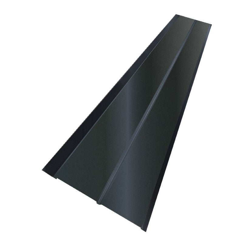 Sous face de toiture noir graphite en aluminium L.3 m, ALUHOME | Leroy ...