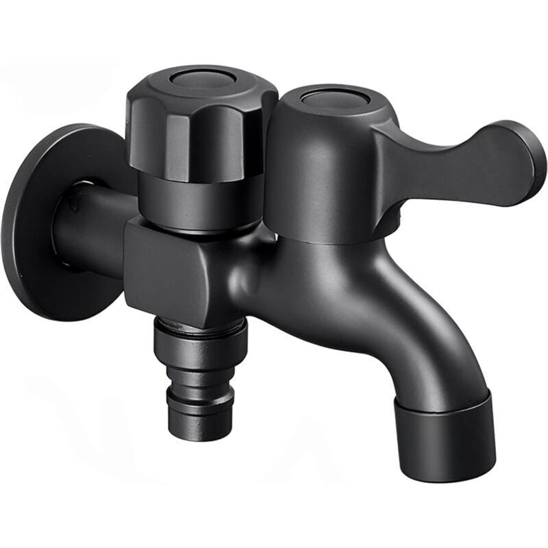 Robinet de machine à laver à double sortie | Leroy Merlin