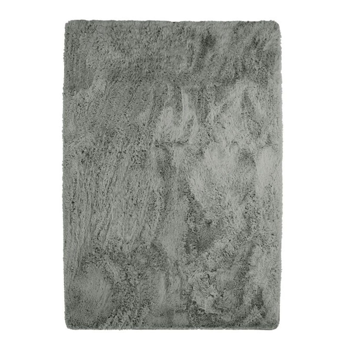 Tapis salon lavable à base fine et souple extra doux gris clair 190x290 ...