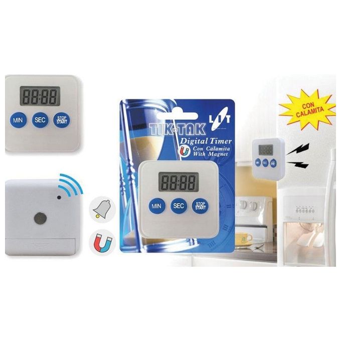 TIMER DIGITALE DA 60 MINUTI - | Leroy Merlin