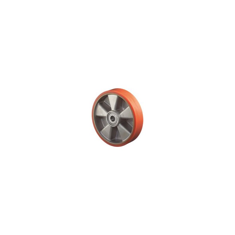 Roue Polyurethane 125mm Guss-Poly/Alu LG.K | Leroy Merlin
