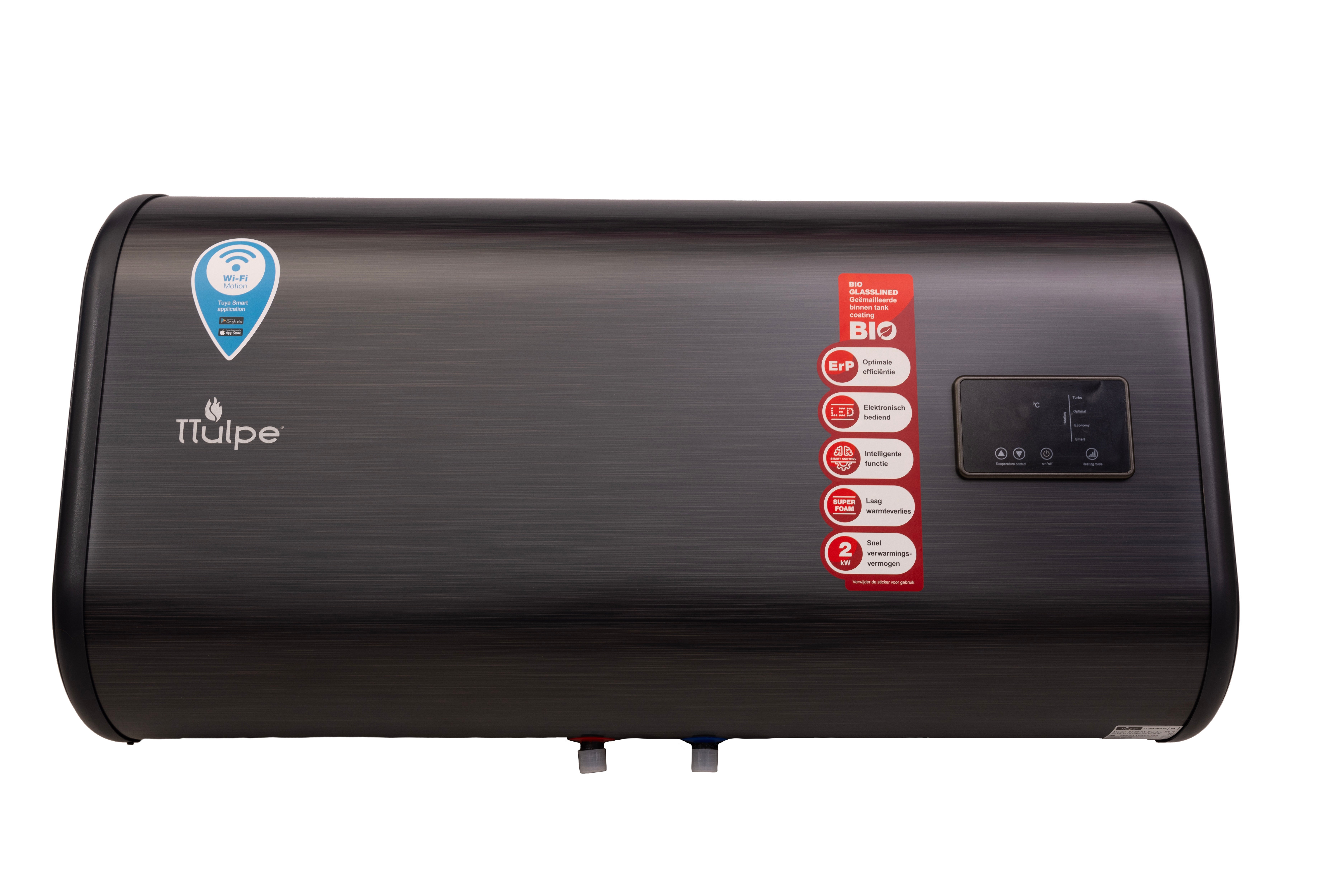 TTulpe Shadow 80-H chauffe-eau électrique 80 Litres horizontale à ...