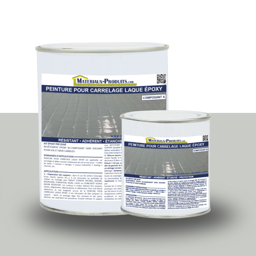 Peinture pour carrelage laque époxy Kit de 20 Kg (Pour Professionnel ...