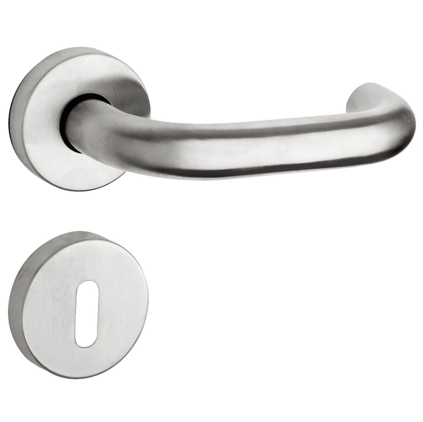 MANIGLIA ACCIAIO INOX L101 BOCCHETTA PATENT | Leroy Merlin
