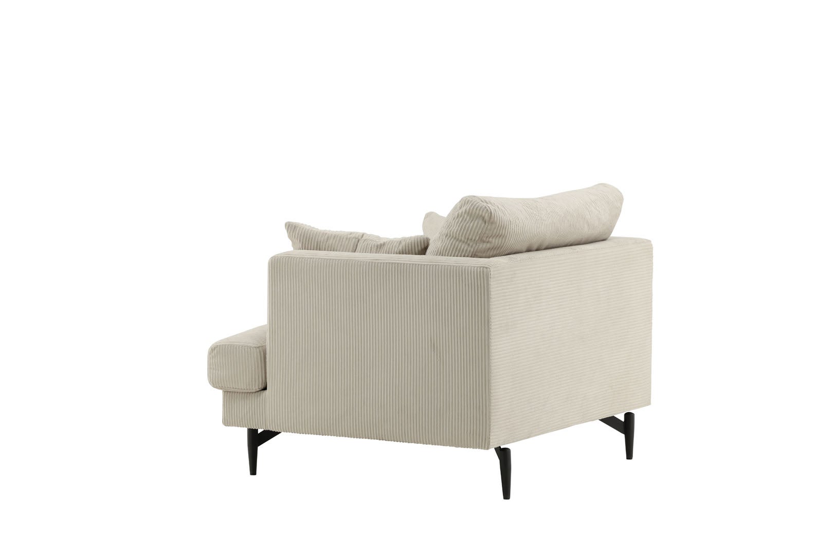 Sofia fauteuil en velours, Beige. | Leroy Merlin
