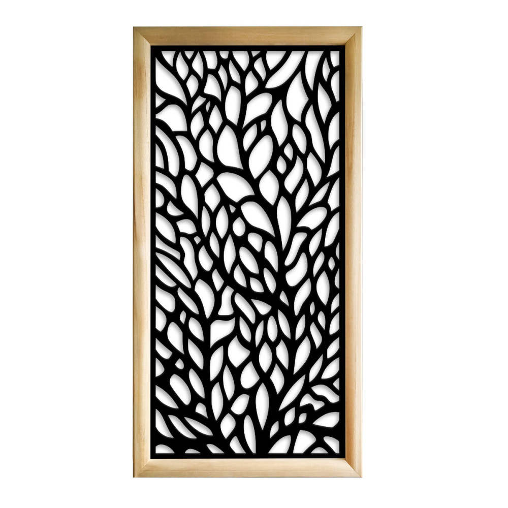 CODIUM - Módulos Decorativos Rectangulares de Madera y PVC - tamaño ...