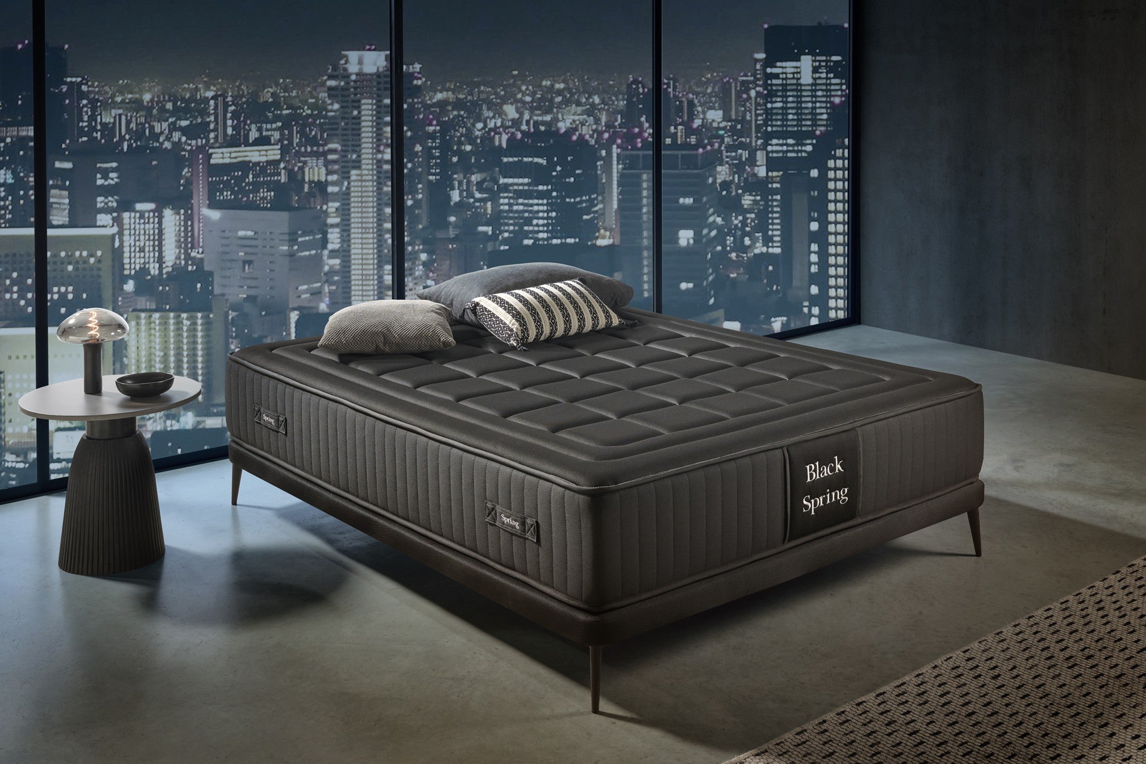 Materasso a molle insacchettate Black Spring Royal, 30cm, 80x190cm ...