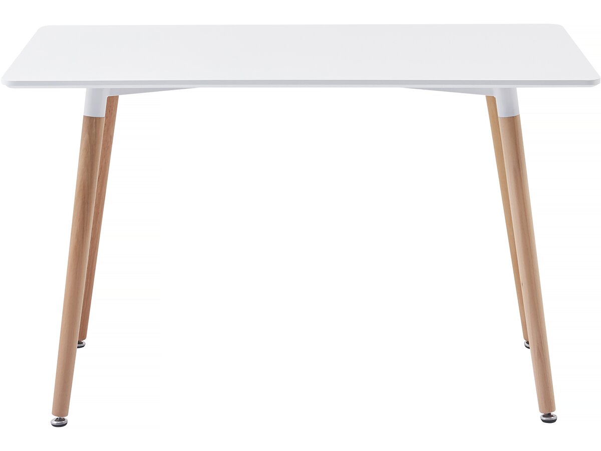 Table à manger rectangulaire "Florence" - Blanc | Leroy Merlin