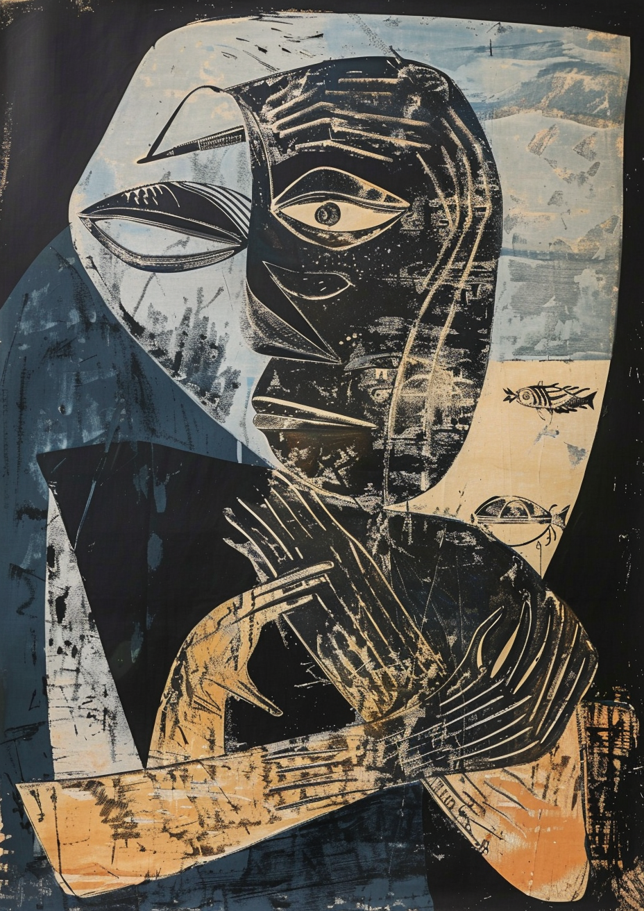 Lámina POLARTE 30x40. El Eco Secreto del Horizonte Roto | Leroy Merlin