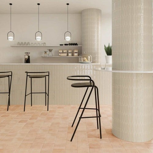 Faience Kit Kat Beige SWEET BARS Greige Gloss 12,5x25 | Leroy Merlin