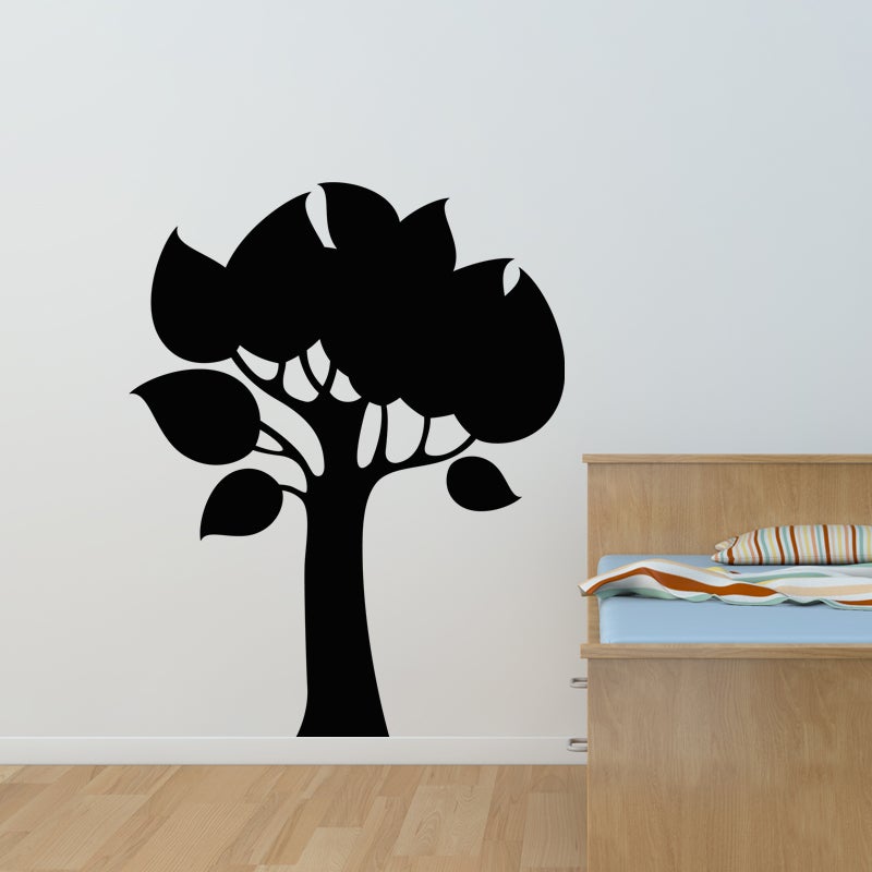 Vinilo pizarra Diseño Árbol - adhesivo de pared - revestimiento sticker ...