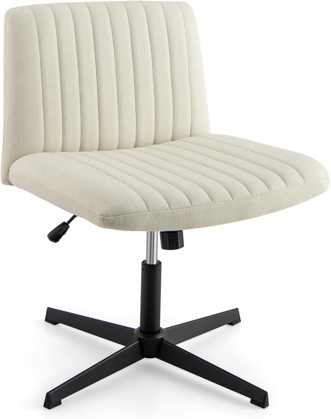 Chaise de Bureau Ergonomique Pivotante, Fonction Bascule, Hauteur Réglable 42,5-56CM, Siège ...