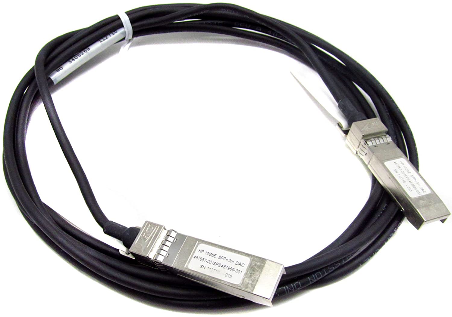 Hewlett Packard SFP+ 3M 10GBE COPPER CABLE F/ BLADE C-CLASS (487655-B21 ...