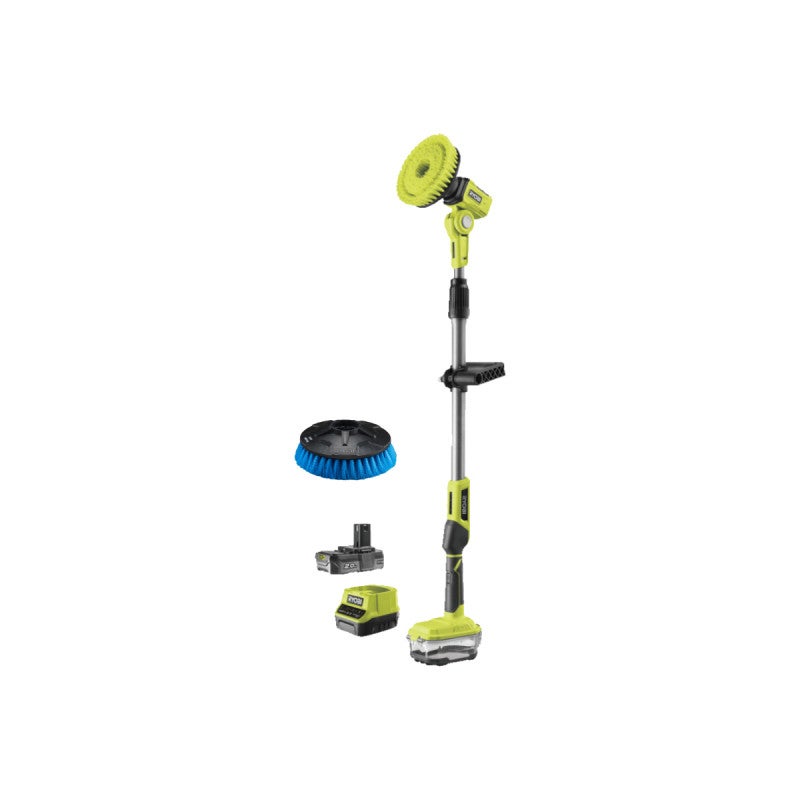 Pack RYOBI - Brosse motorisée télescopique R18TPS-120G - 18V OnePlus ...