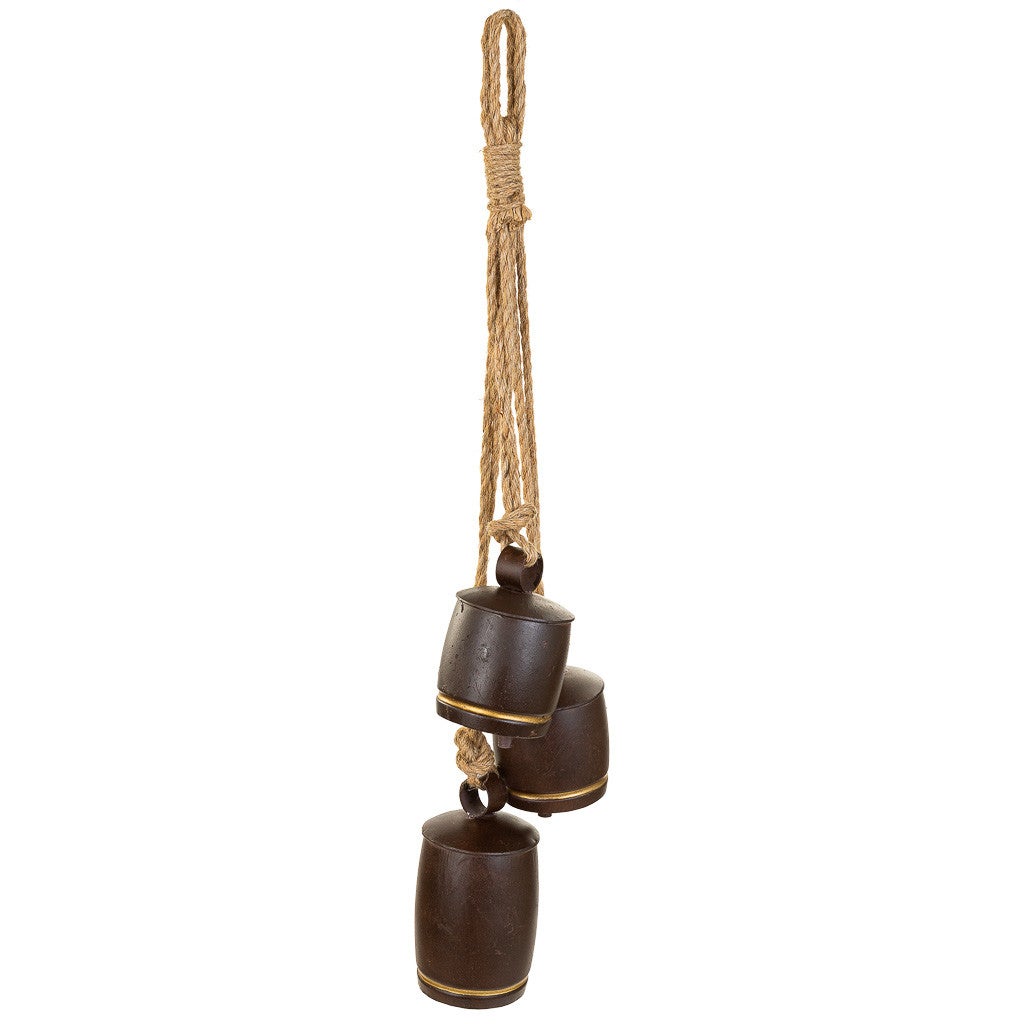 Cloche décorative en métal marron 20.3x12.7x81.3h | Leroy Merlin