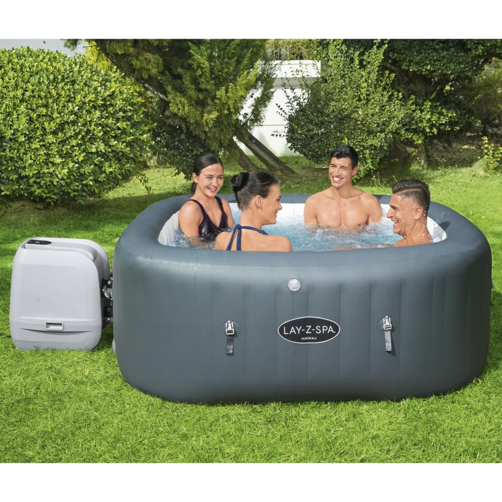 Jacuzzi inflable Bestway Lay-Z-Spa Hawaii HydroJet Pro | Leroy Merlin
