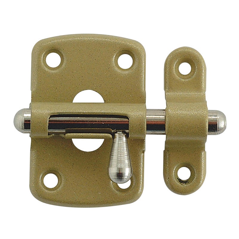 Targette pêne rond C verni 27mm - VACHETTE - 13201000 | Leroy Merlin