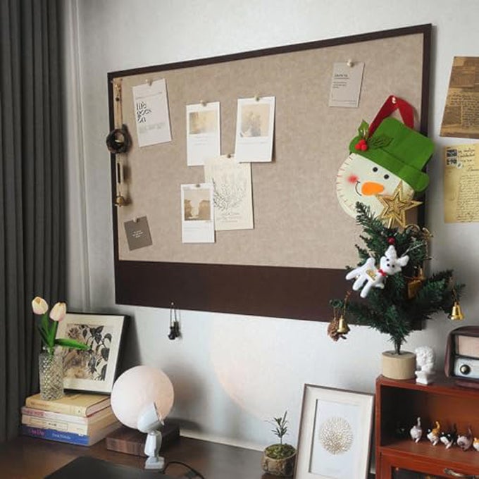 Tableau d'affichage mural autocollant en feutre, tableau d'affichage ...