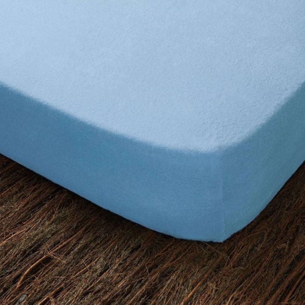FUNDA DE COLCHON MISTRAL AZUL COTOPUR 105 CM | Leroy Merlin
