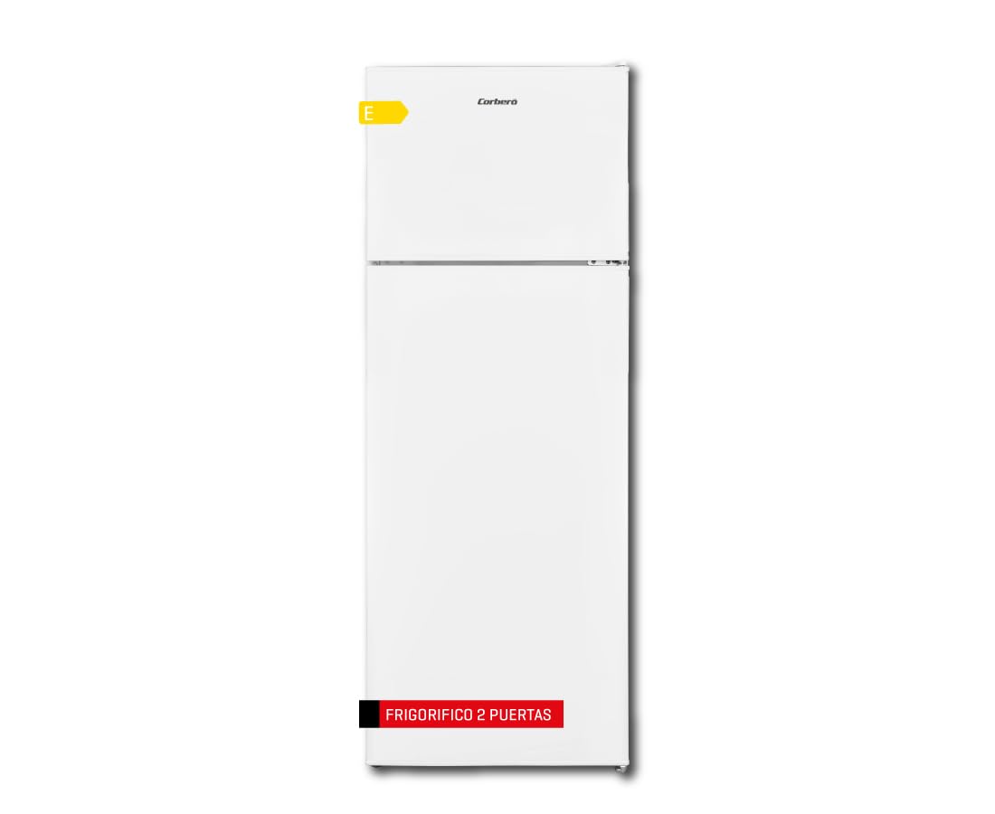 Corberó - Frigorífico 2 Puertas CF2 PuertasV21324W | 212L | Crisper ...