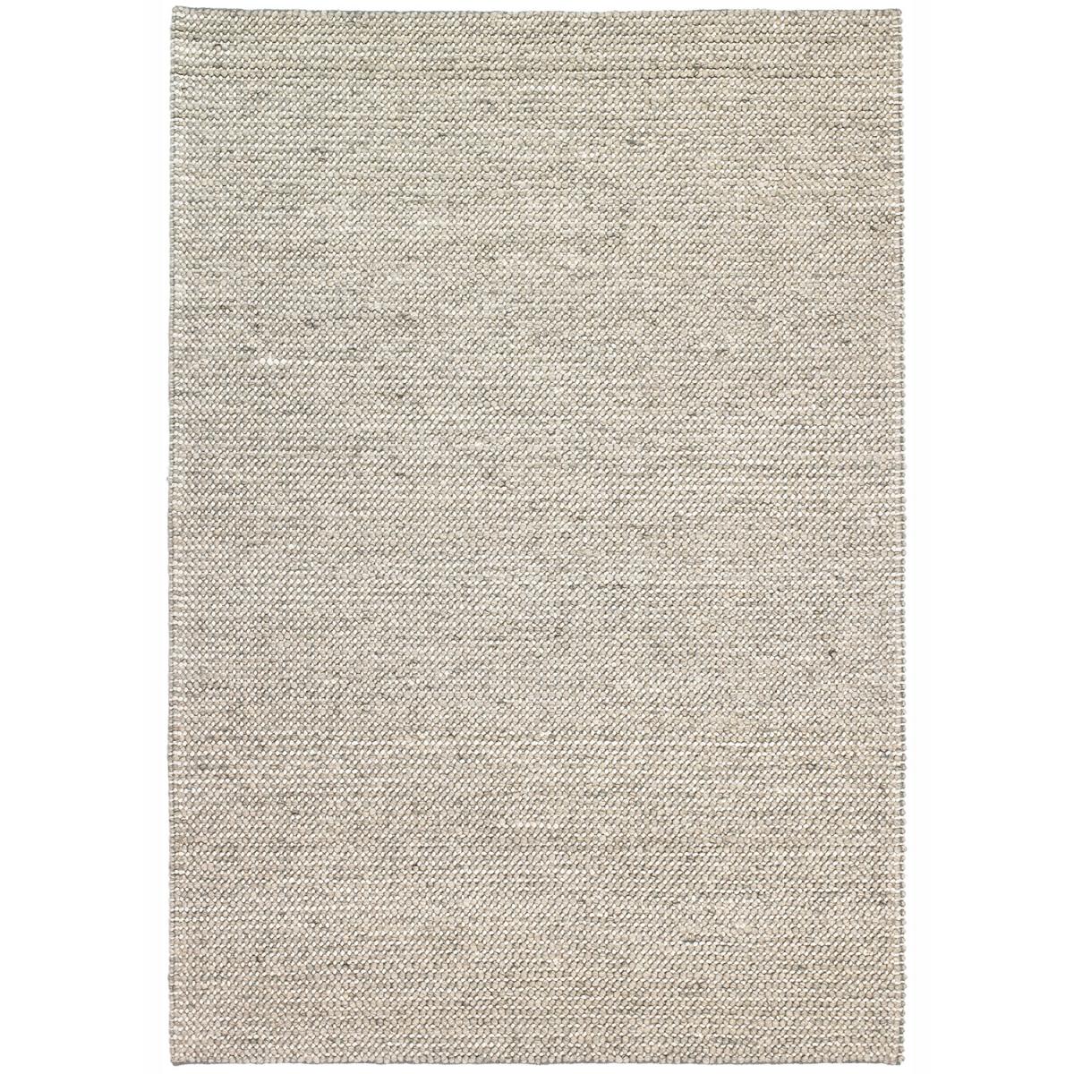Tapis kilim 200x300 rectangle fait main en laine gris motif uni LOOK ...