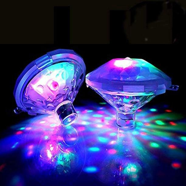 Lumière de bain sous-marine, lampe flottante LED Disco Aqua Glow ...
