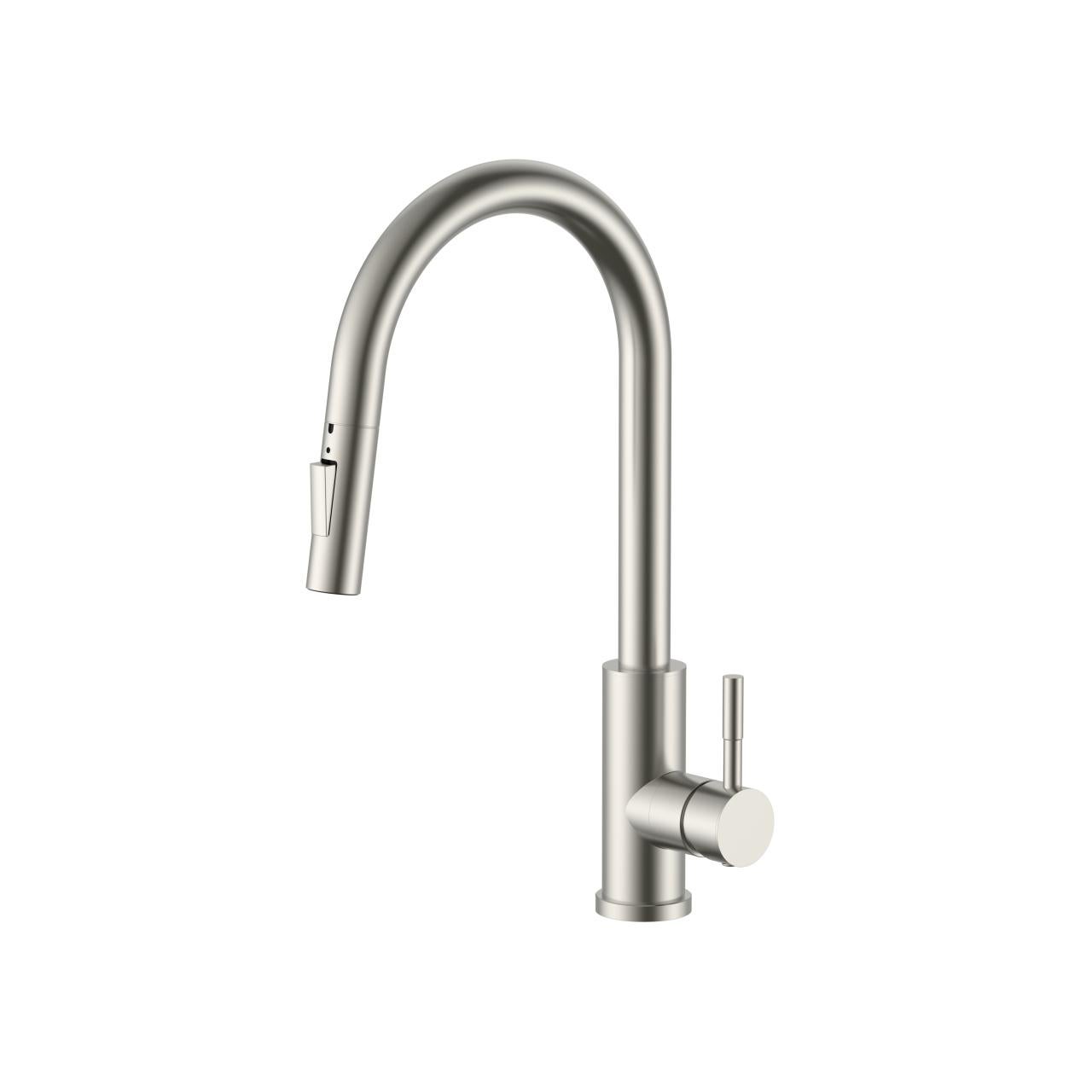 Robinet de cuisine Pure.Sink Elite Steel Stream-S en acier inoxydable ...