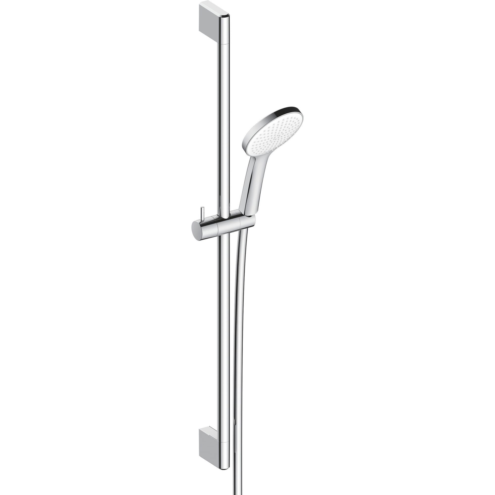 DURAVIT - Set Columna de ducha metálica Barra de ducha con flexo de 1 ...