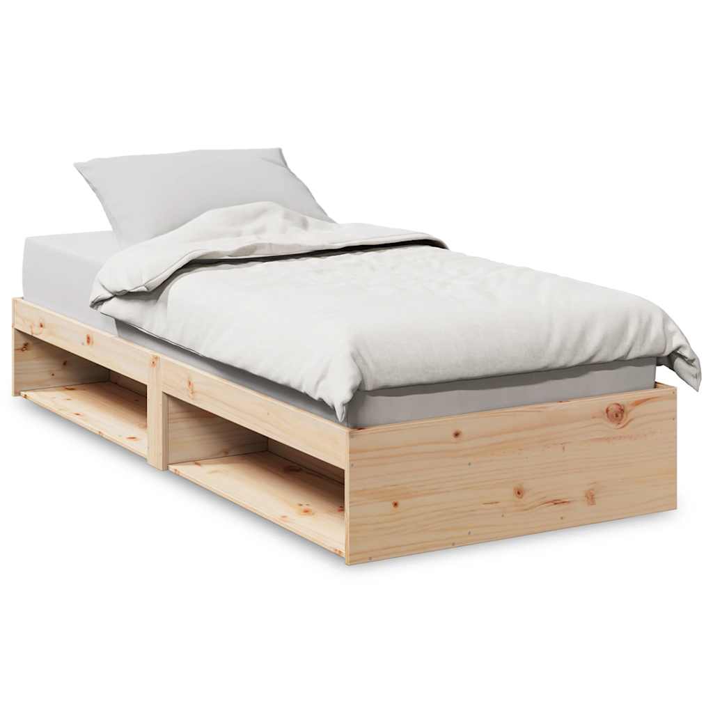 Lit simple，Lit adulte，Lit de jour sans matelas 90x200 cm bois de pin ...
