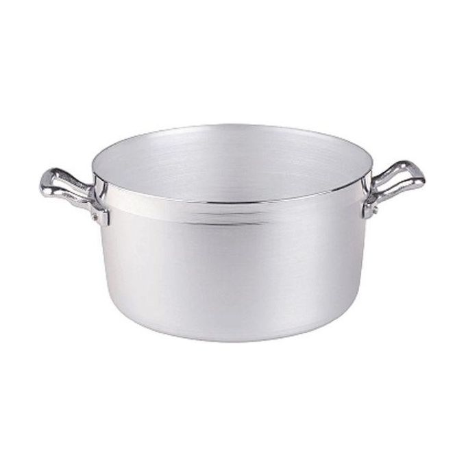 Cocotte familiale haute en aluminium AGNELLI 2 poignées cm 32 | Leroy ...