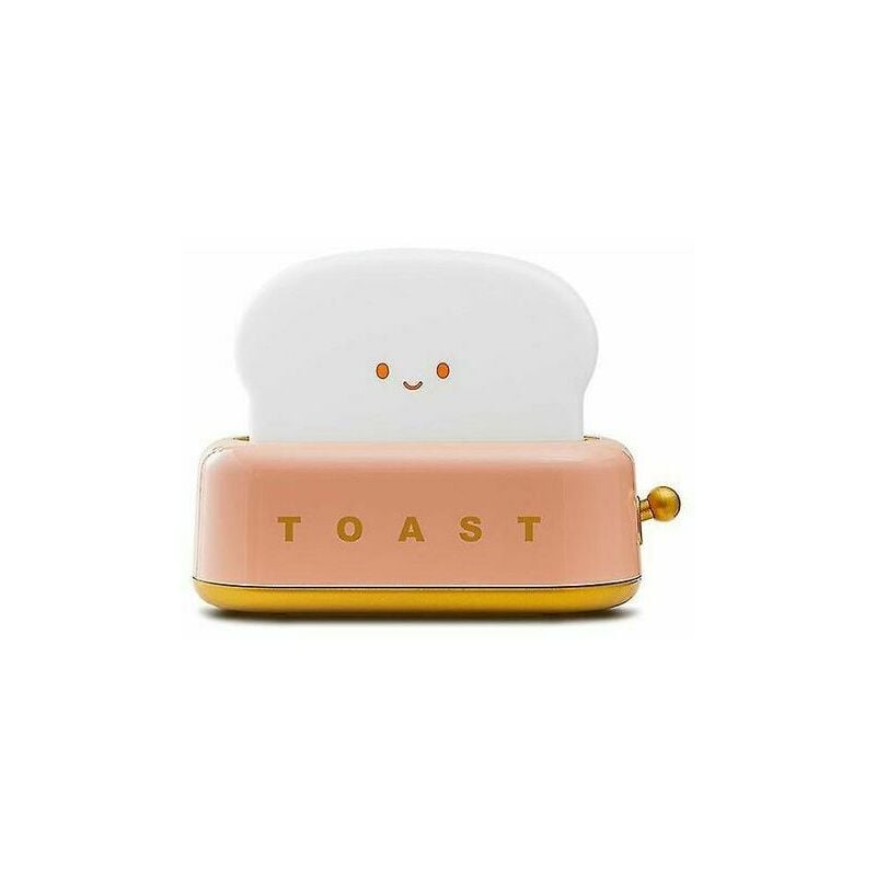 1pcs Creative Toast Night Light, Led Pain Maker Night Light, Chargement ...