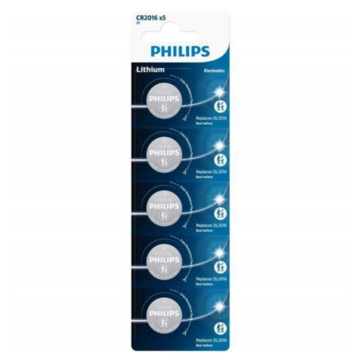 Pila de Botón de Litio Philips CR2016 | Leroy Merlin