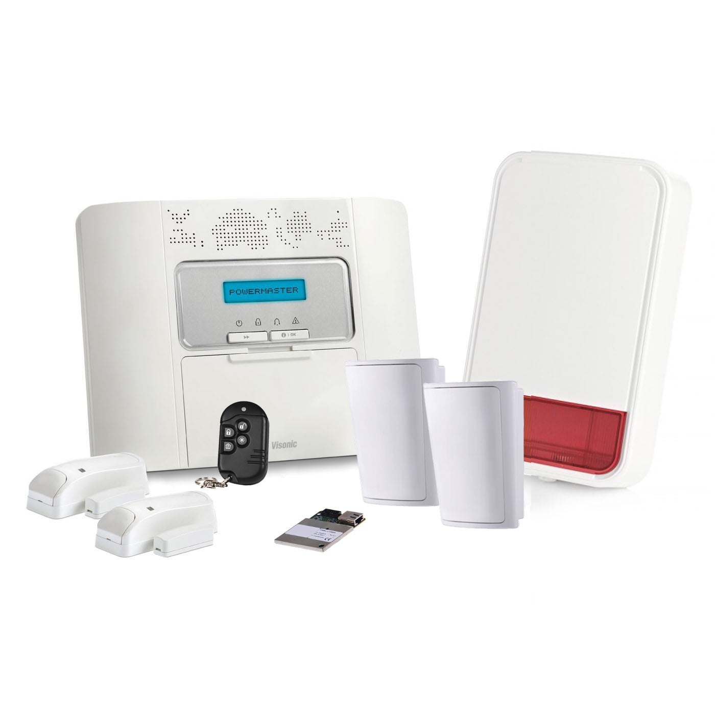 POWERMASTER KIT4 IP - Alarme maison sans fil IP PowerMaster 30 - Kit 4 | Leroy Merlin