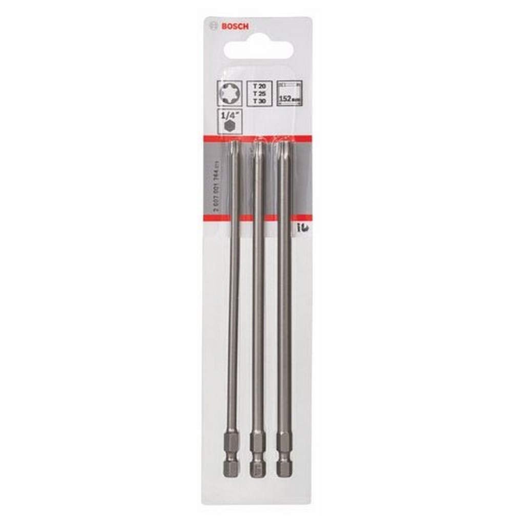 Punta Extradura T20,T25,T30x152mm: 3 uds | Leroy Merlin