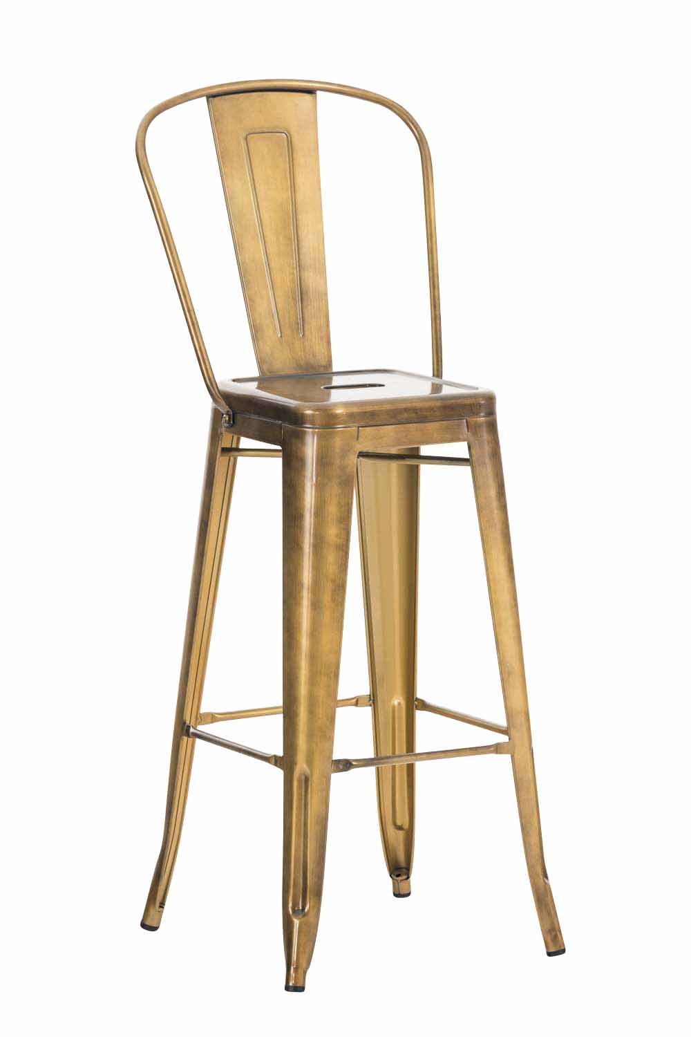 Tabouret de bar Aiden Or | Leroy Merlin