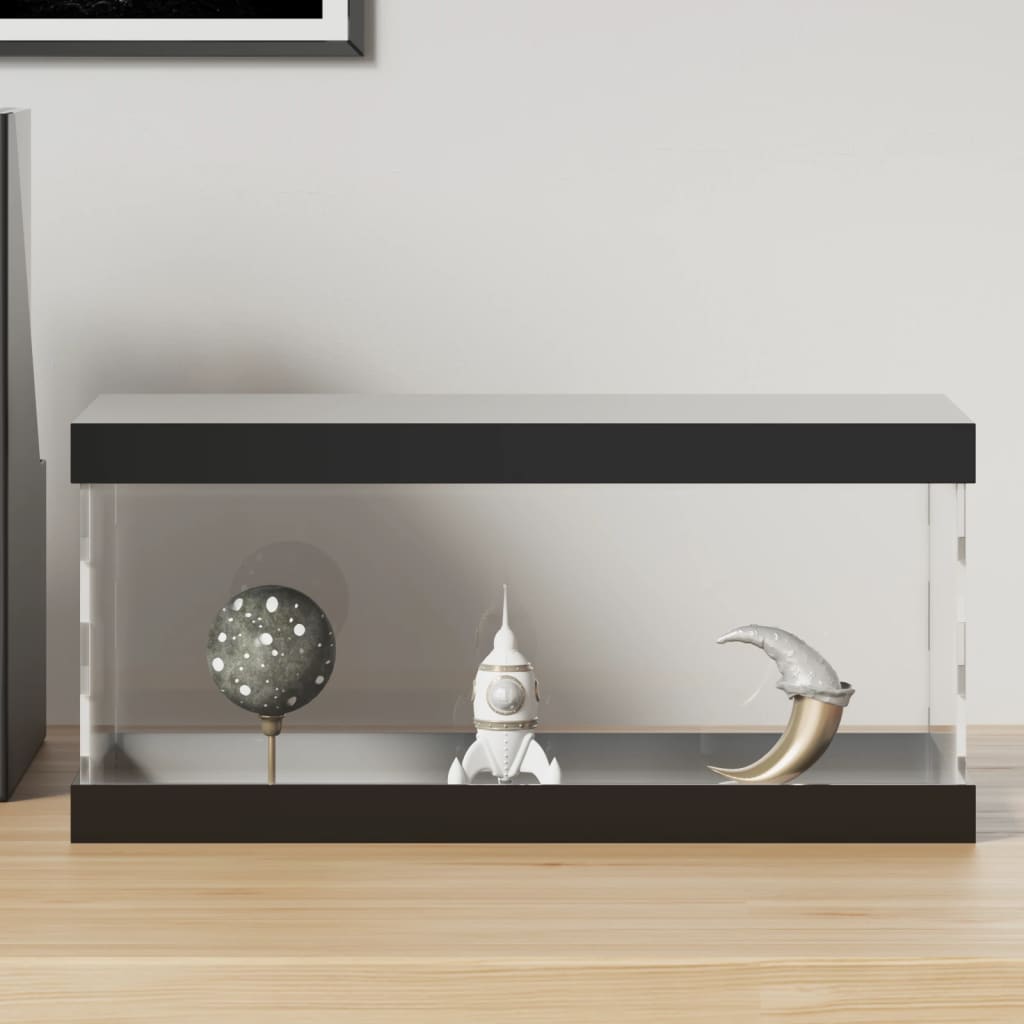 Bo?te d'affichage transparente 30x15x14 cm acrylique | Leroy Merlin